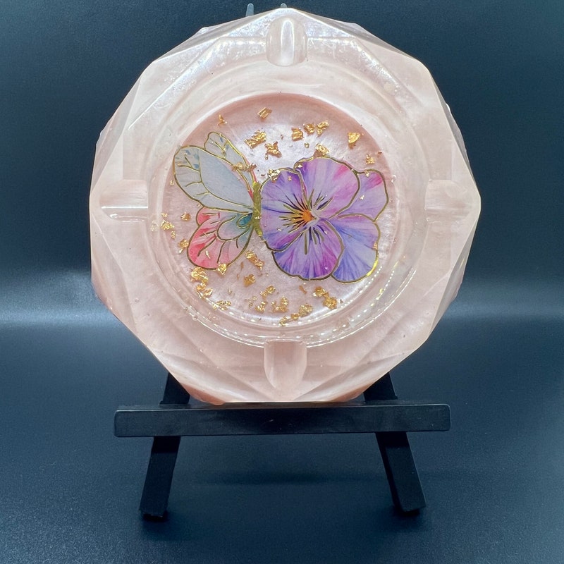 Butterfly Ashtray - Etsy