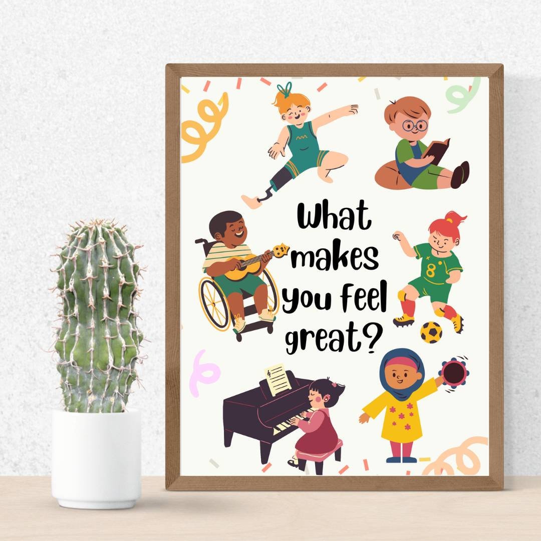 Disability Inclusion Poster | Inclusive Children's Decor | Diverse ...