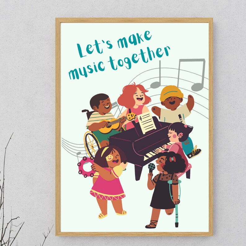 Disability Inclusion Poster | Childrens Classroom Wall Decor | Playroom ...