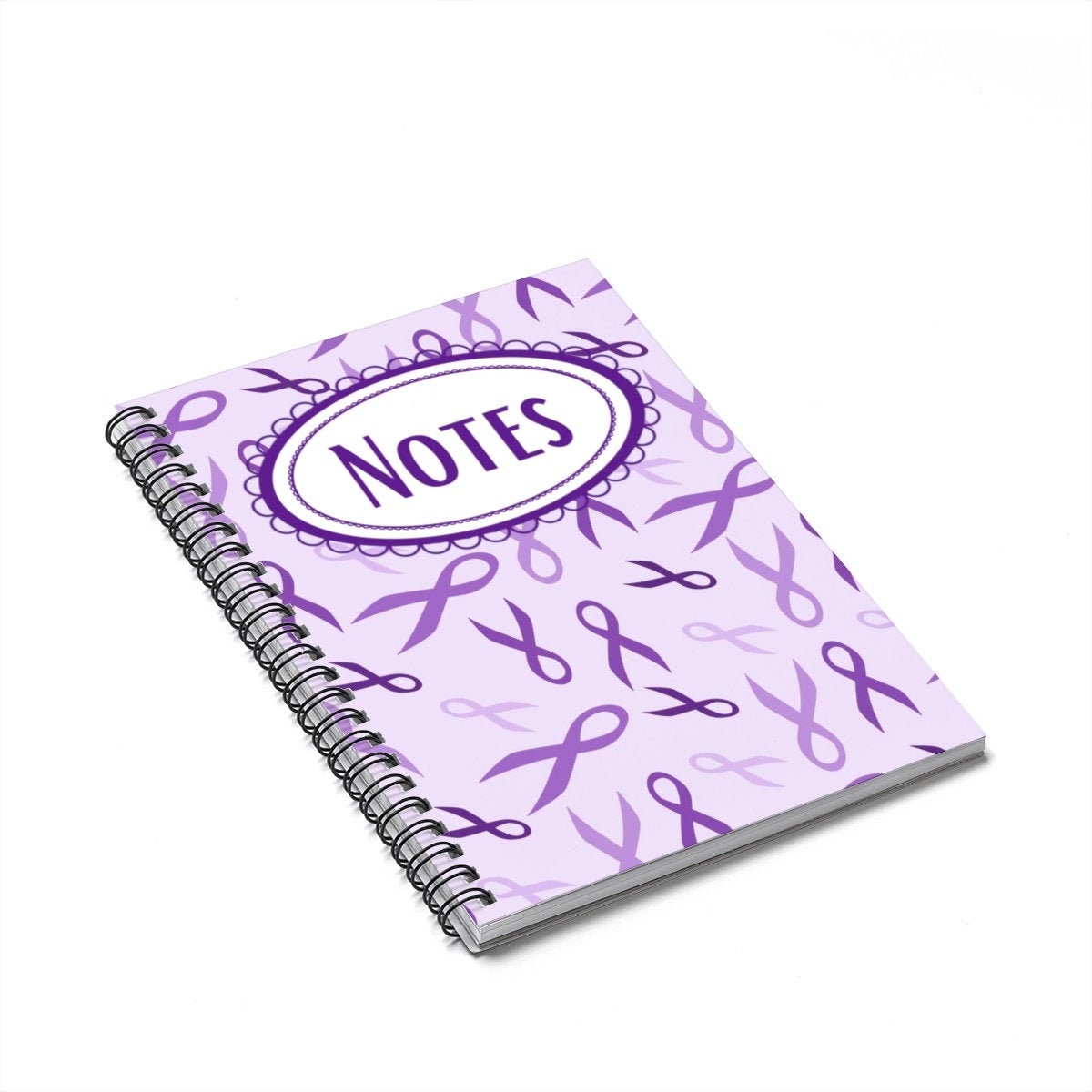 Notepads Paper Stationery Purple Ribbon Notebook etna.com.pe