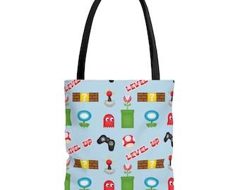 Video Game Tote Bag - Etsy