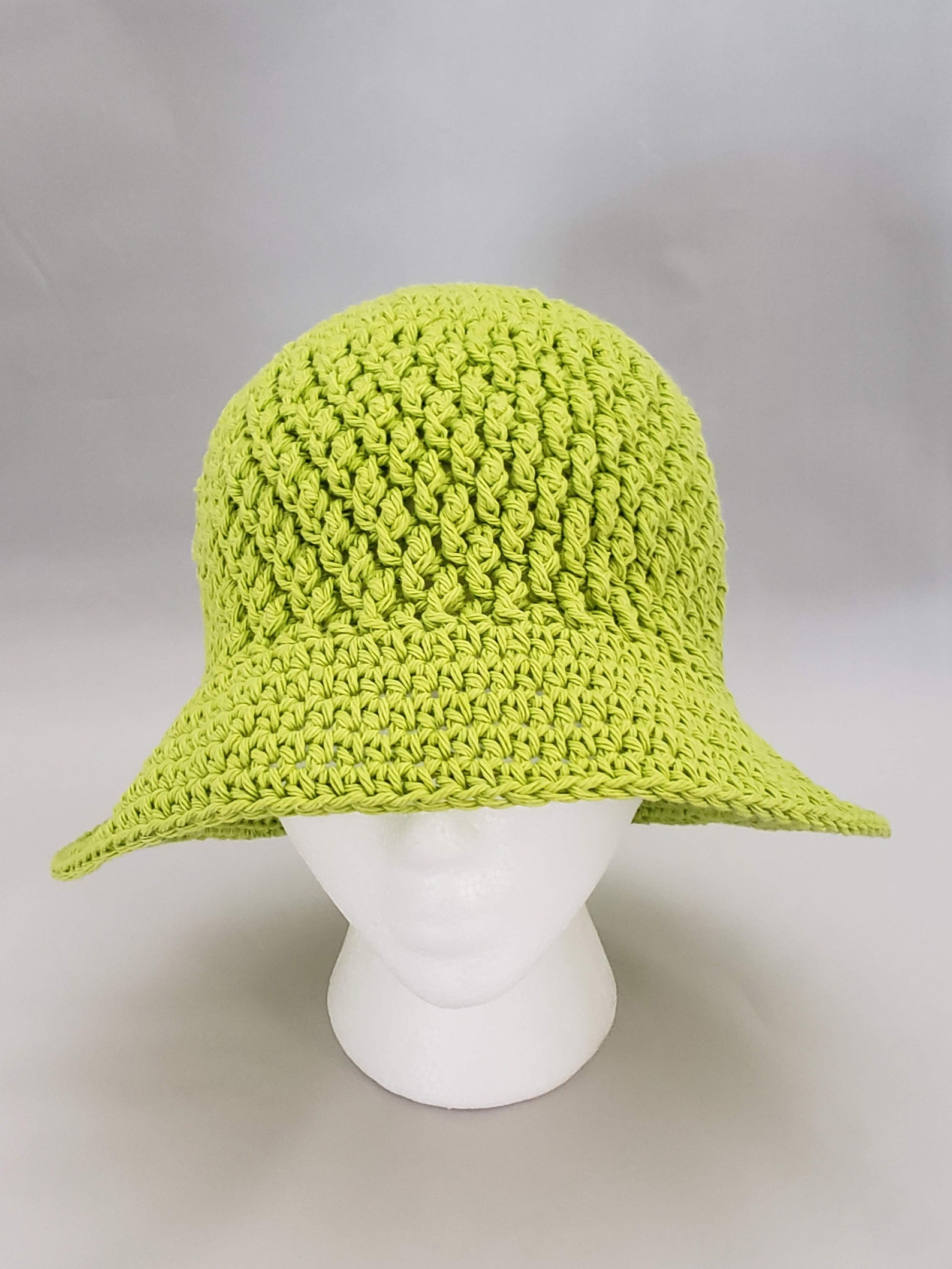 Crochet Sun Hat Cotton Brimmed Summer Hat - Etsy