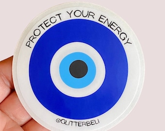 Evil Eye Bumper Sticker - Etsy