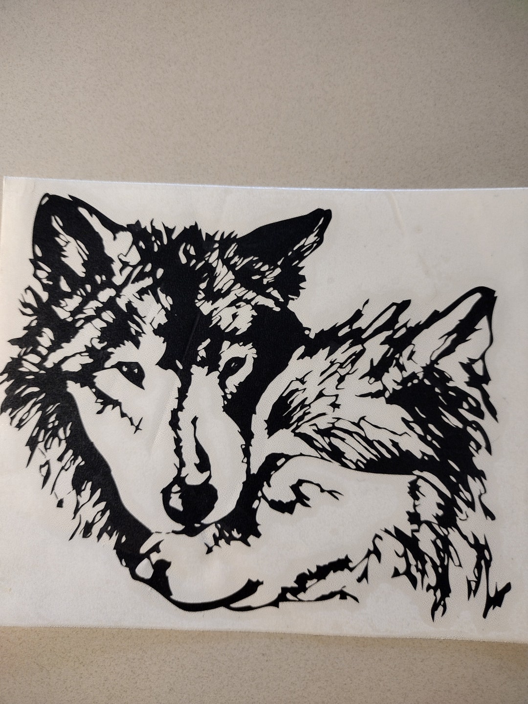 LOVE OF WOLVES Decal - Etsy