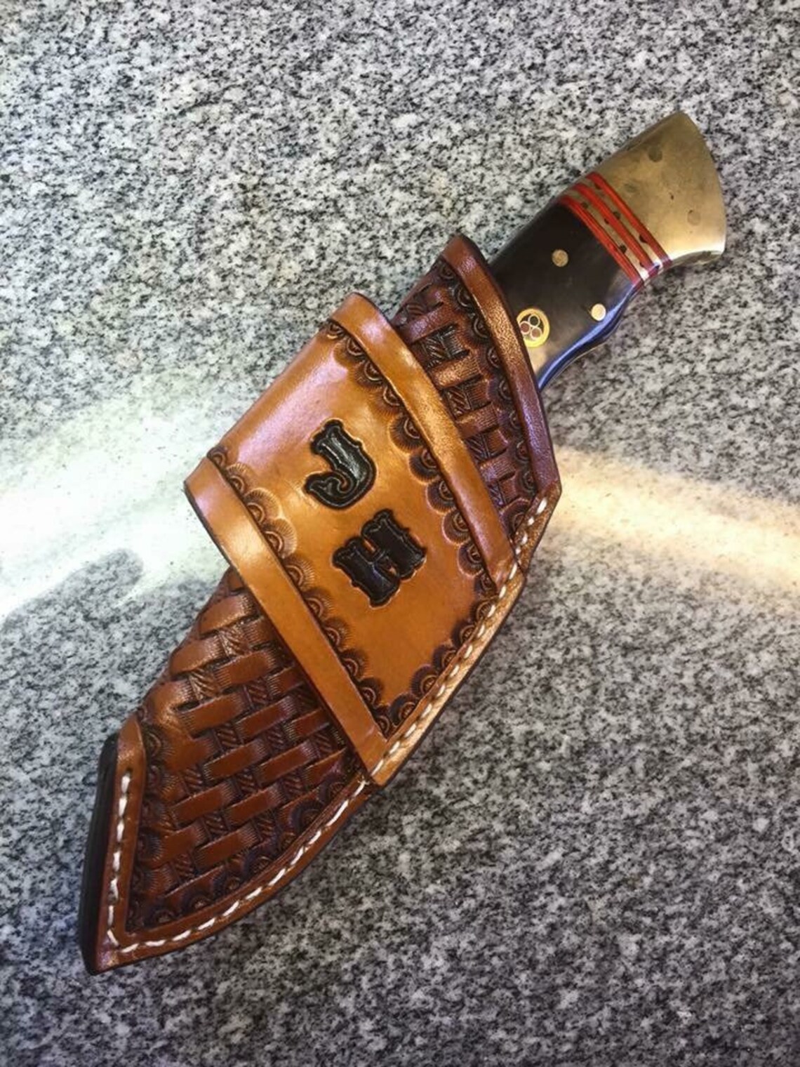 Custom Leather Knife Sheath - Etsy