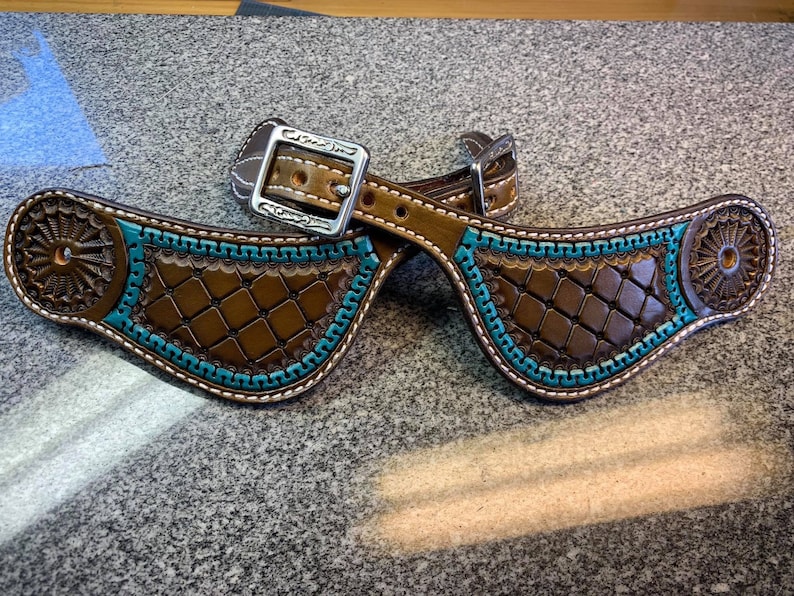 Handmade Custom Spur Straps - Etsy