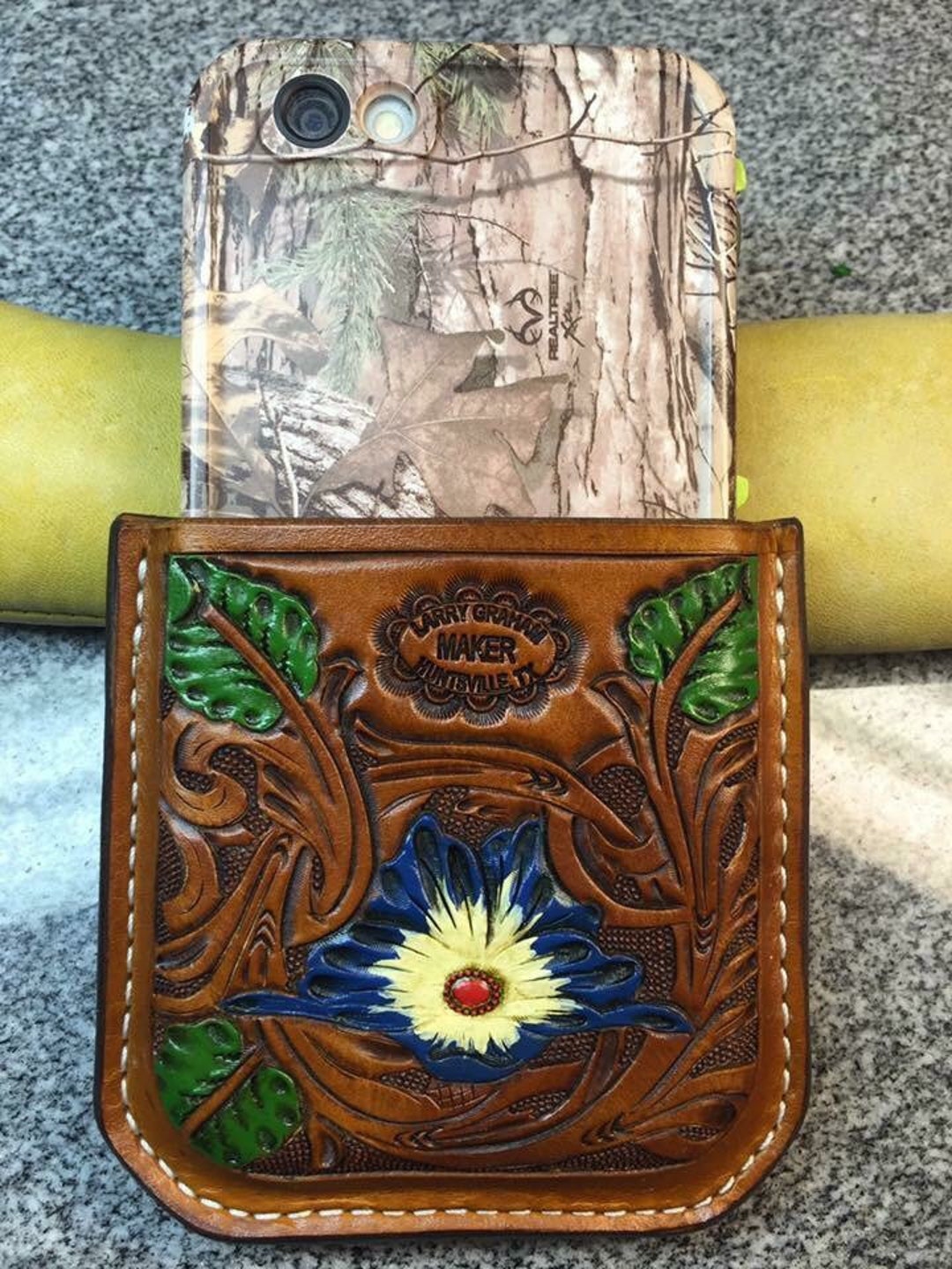 Custom Handmade Leather Phone Case - Etsy