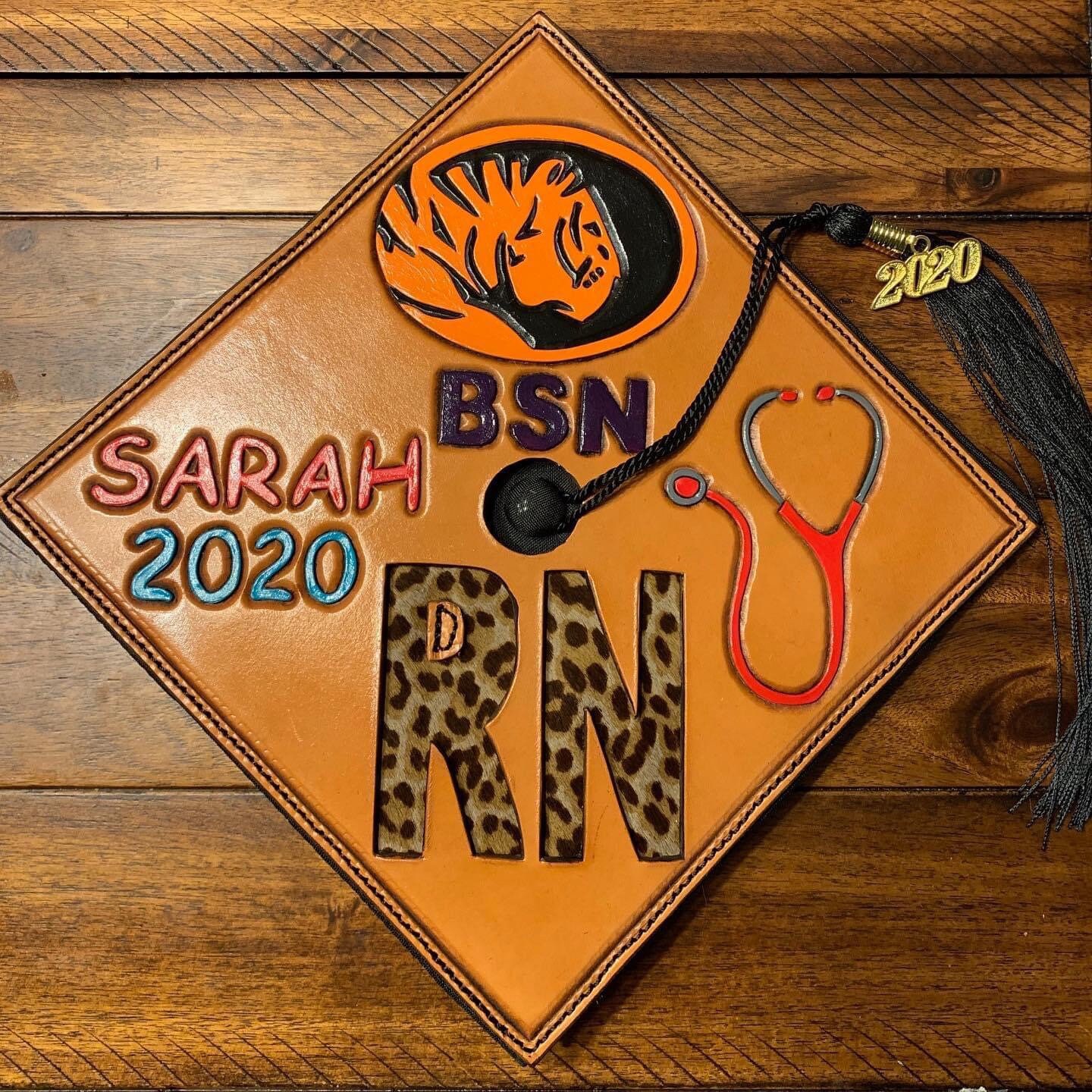 Handmade Custom Leather Graduation Cap | Etsy