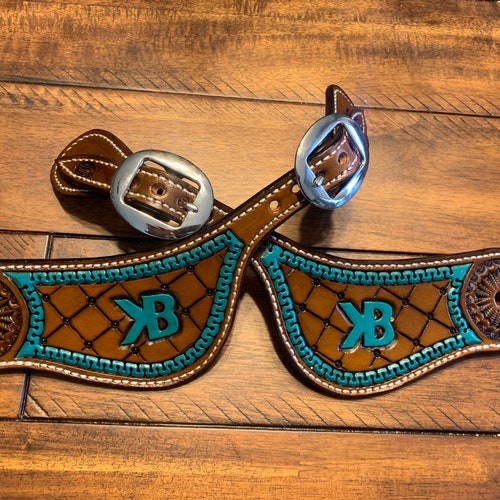 Custom Leather Spur Straps | Etsy