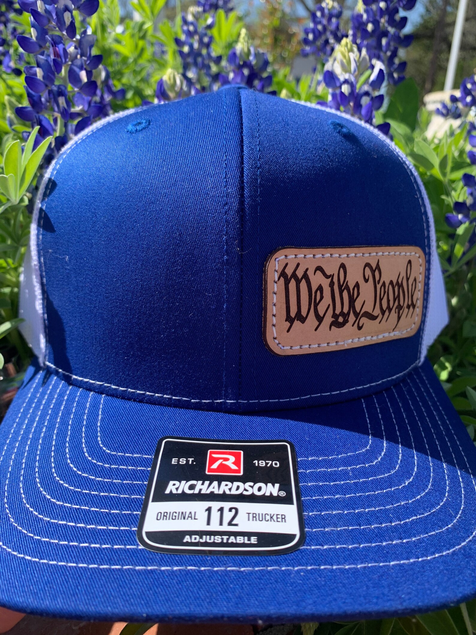 Leather Bill/patch Cap - Etsy