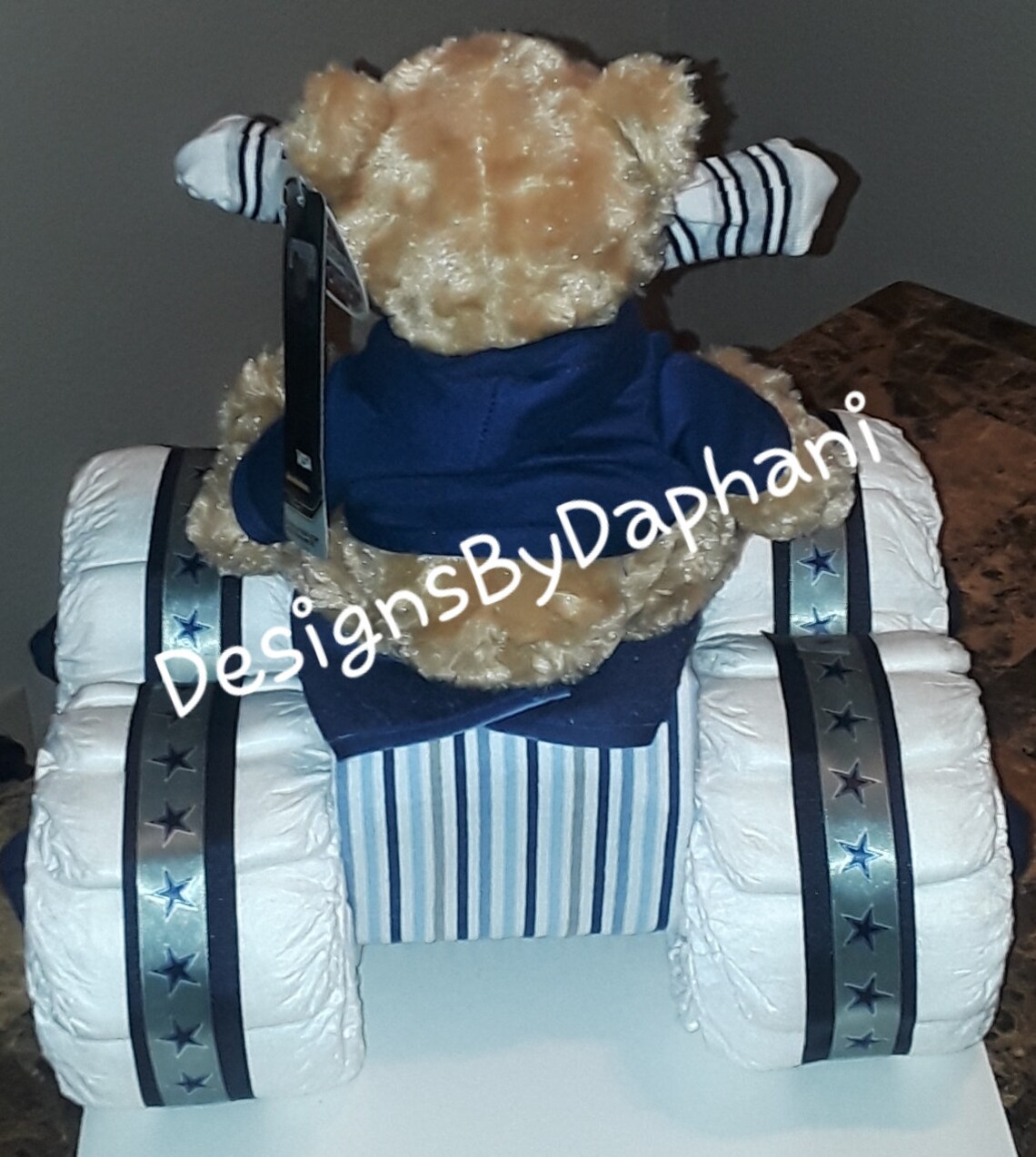 Dallas Cowboys Diaper 4-wheeler Dallas Cowboys Diaper Quad | Etsy