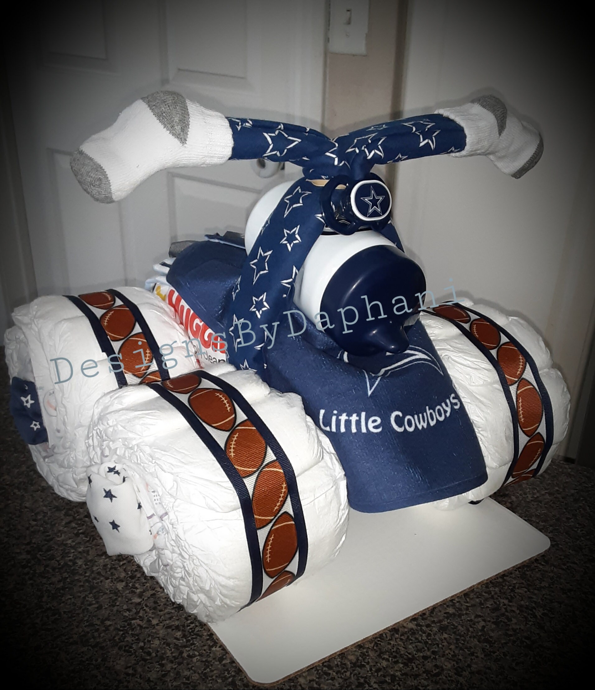 Dallas Cowboys Diaper 4-wheeler, Dallas Cowboys Diaper Quad Bike ...
