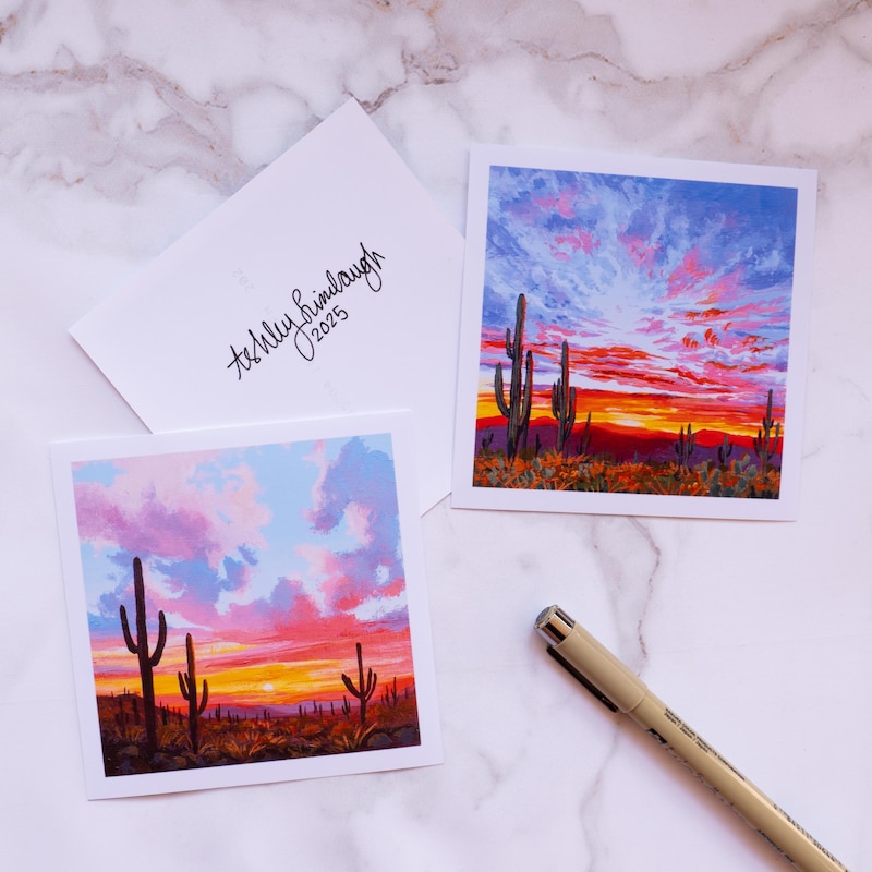 Desert Sunset Phoenix - Etsy