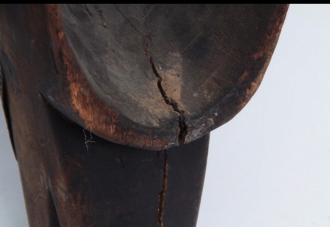 Vintage African Wooden Goat Mask - Etsy