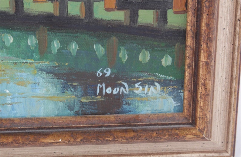 Moon Shin Original Signed Painting - Etsy Israel