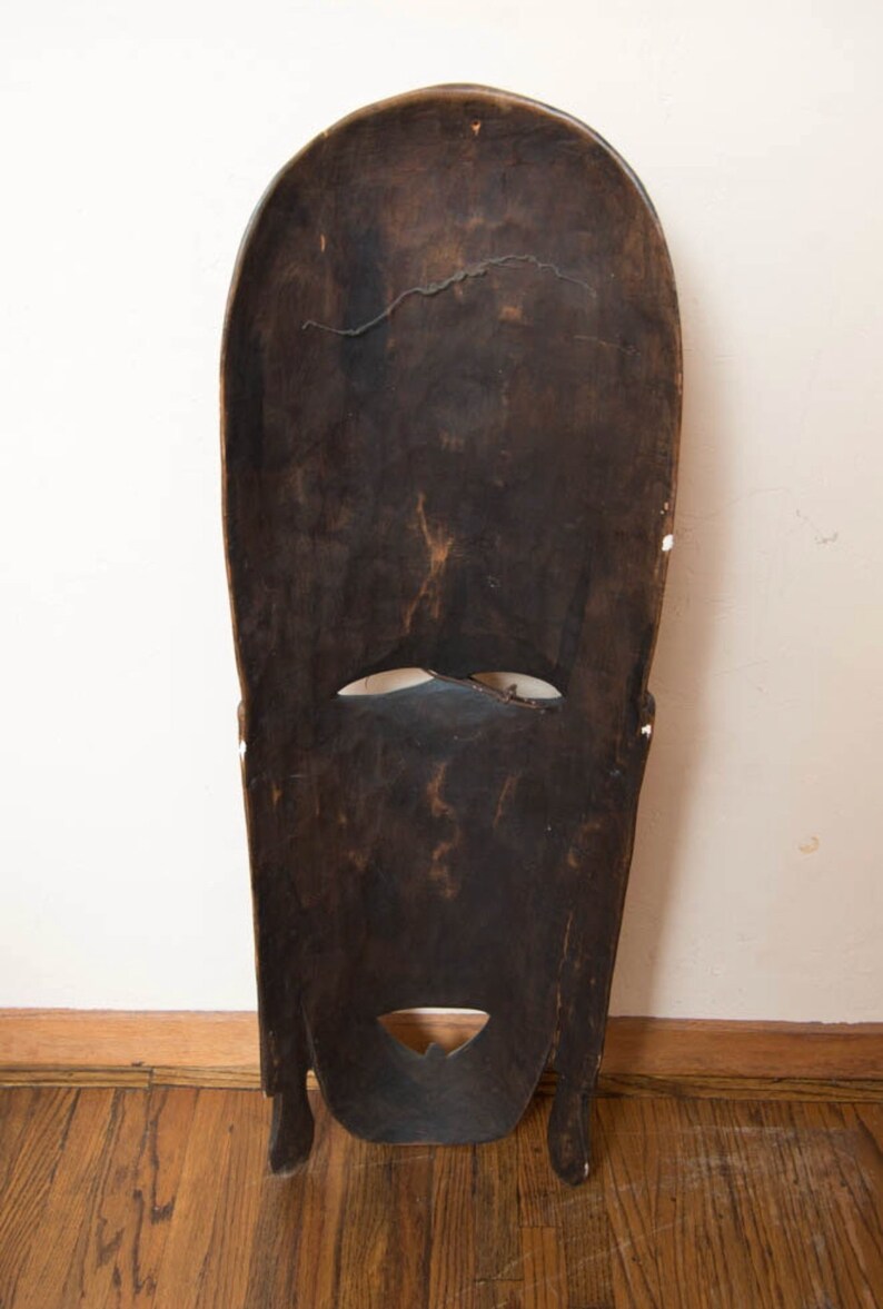 Hand Carved Kenyan Wall Mask - Etsy