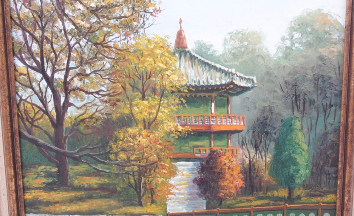 Moon Shin Original Signed Painting - Etsy Israel