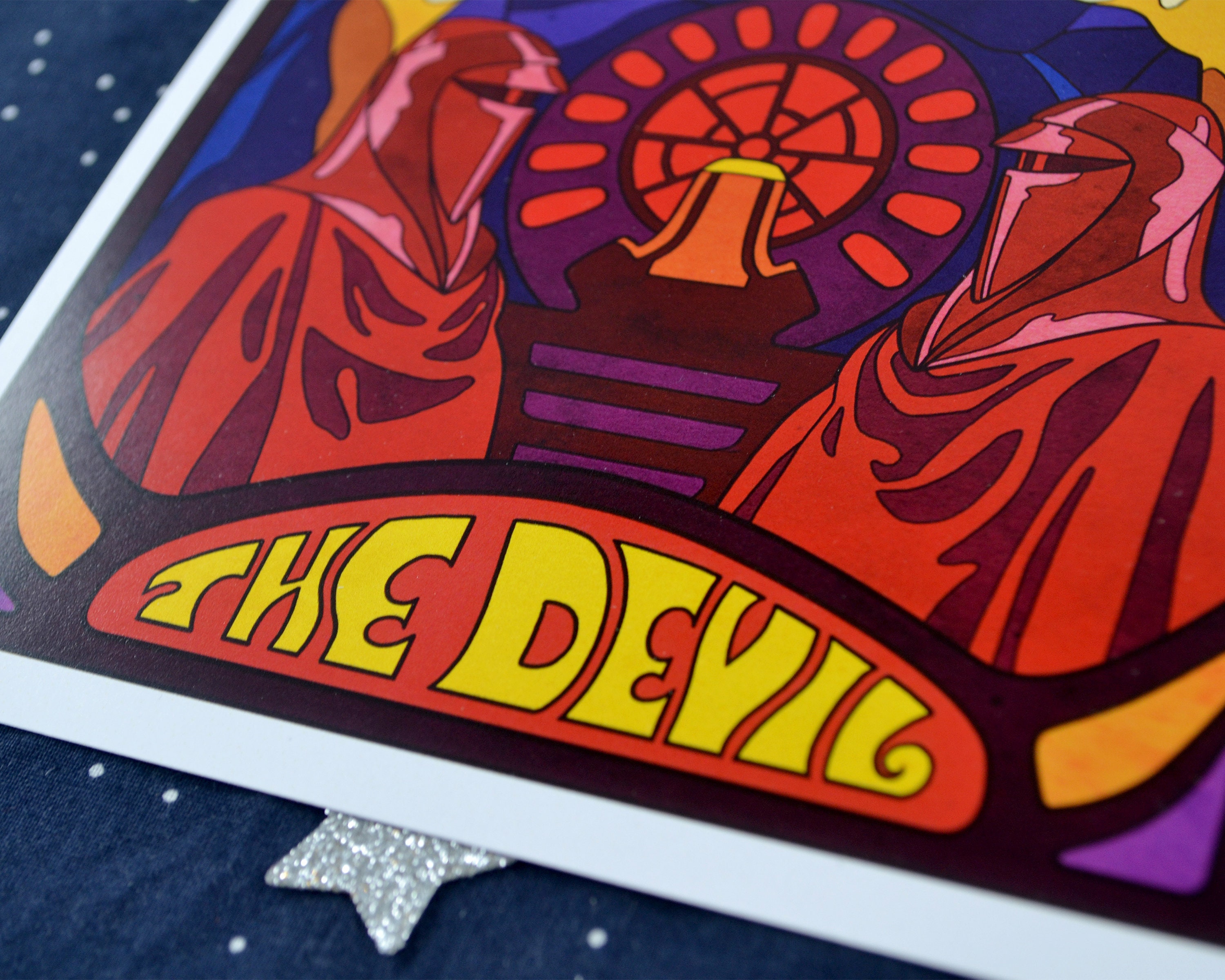 A5 Art Print 'the Devil' Star Wars Palpatine Dark | Etsy