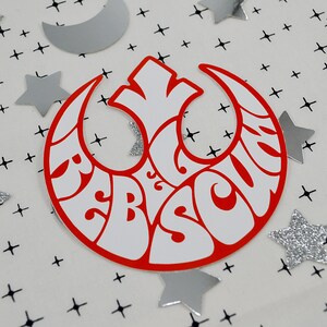 Vinyl Sticker, 'rebel Scum' 9.5cm - Star Wars, Resistance, Rebel ...