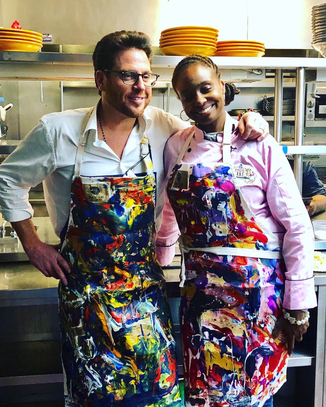 Ideation Hand Painted Apron. Personalized Apron Personalized - Etsy