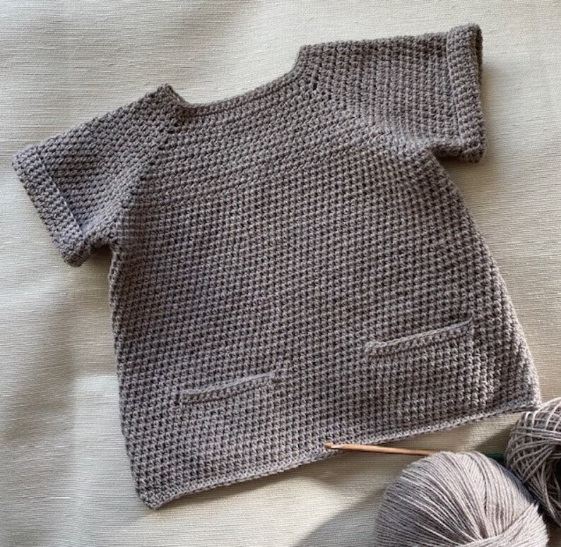 Crochet Pattern - Baby Toddler Top Little Charlie - Etsy