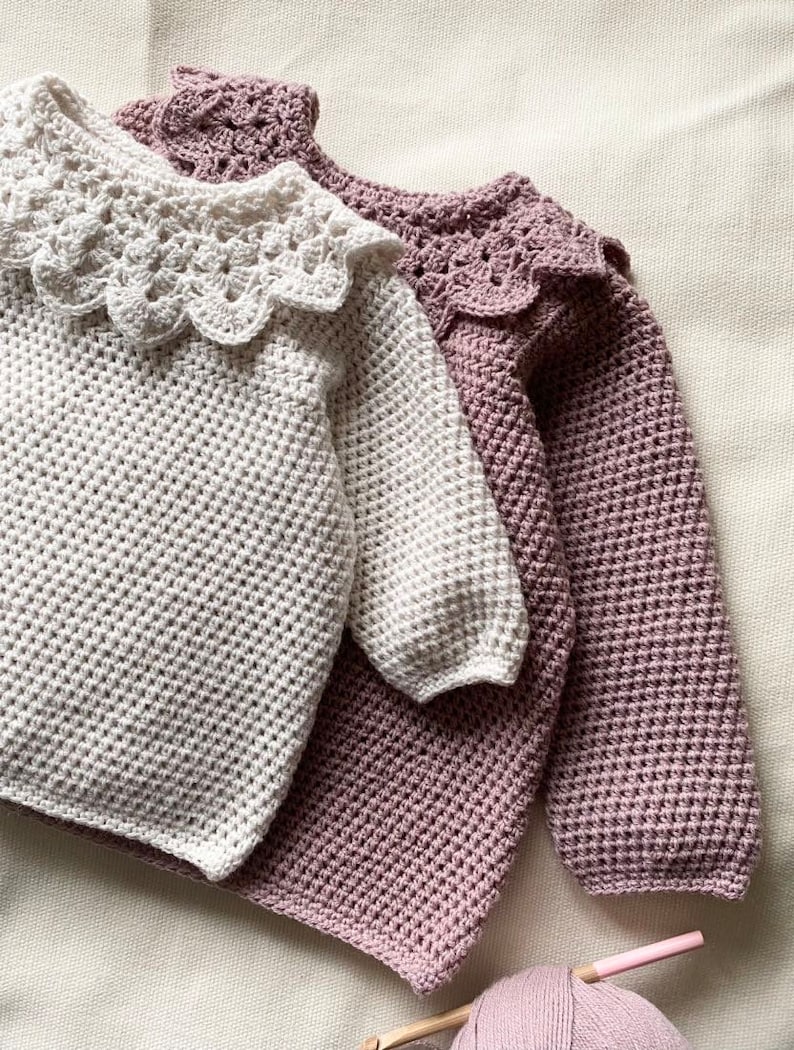Crochet Pattern Baby Toddler Top Little Stella - Etsy