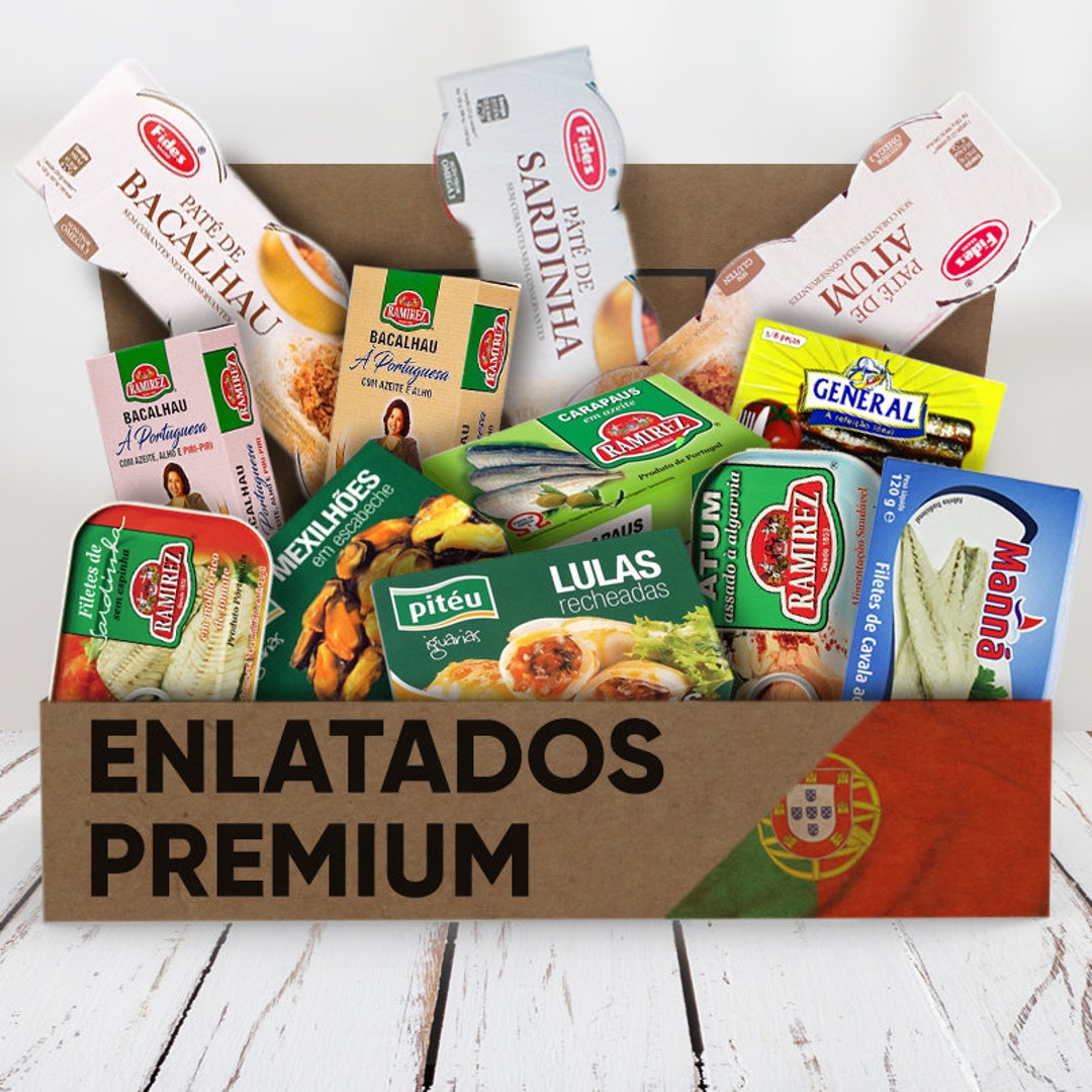 Enlatados Premium Portuguese Snacks - União Box - Etsy