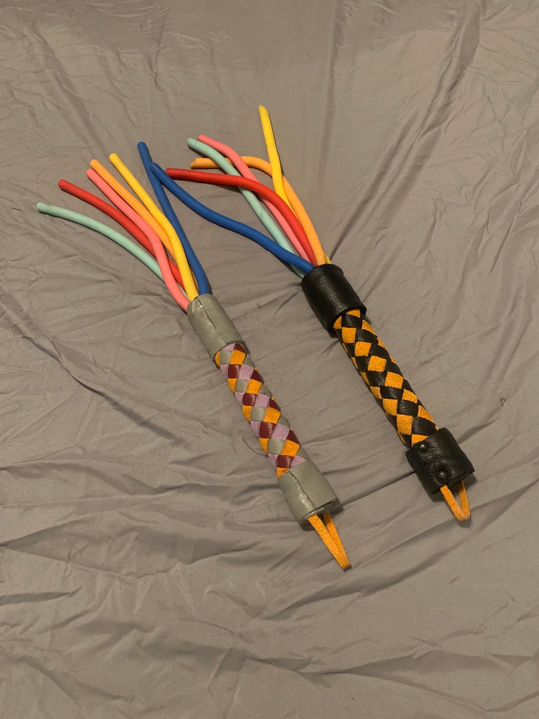 Silicone Tipped Flogger - Etsy