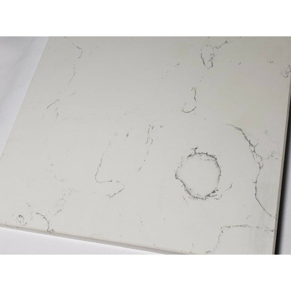 Home & Living Quartz Stone Cutting Board cheese food platter white ...