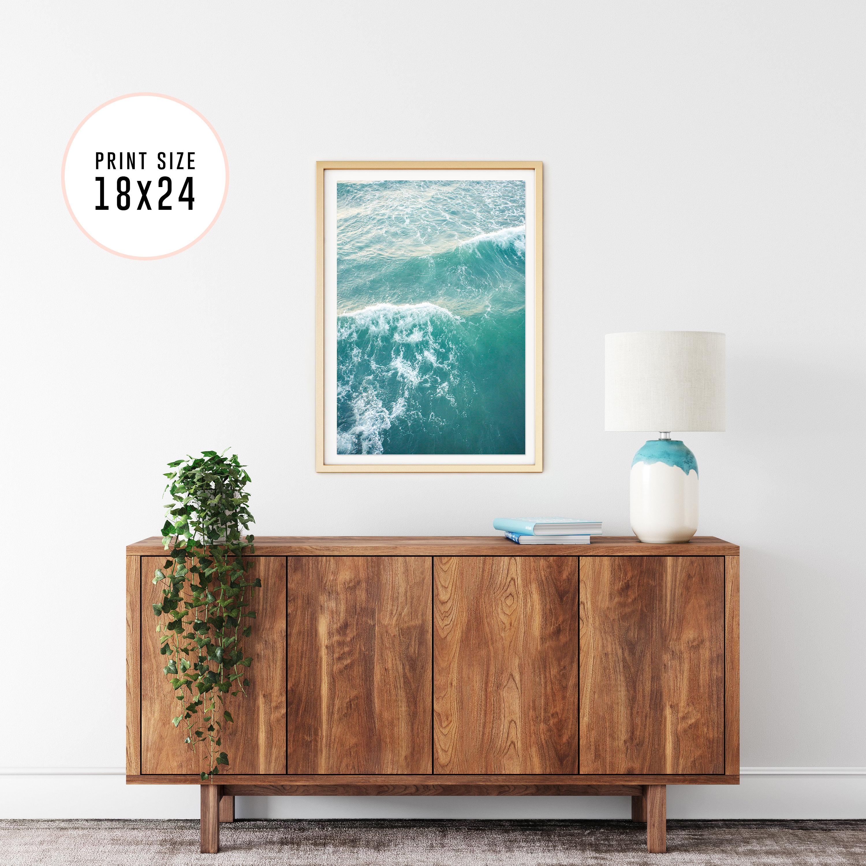 Aerial Beach Photography Large Scale Ocean Art Print | Etsy