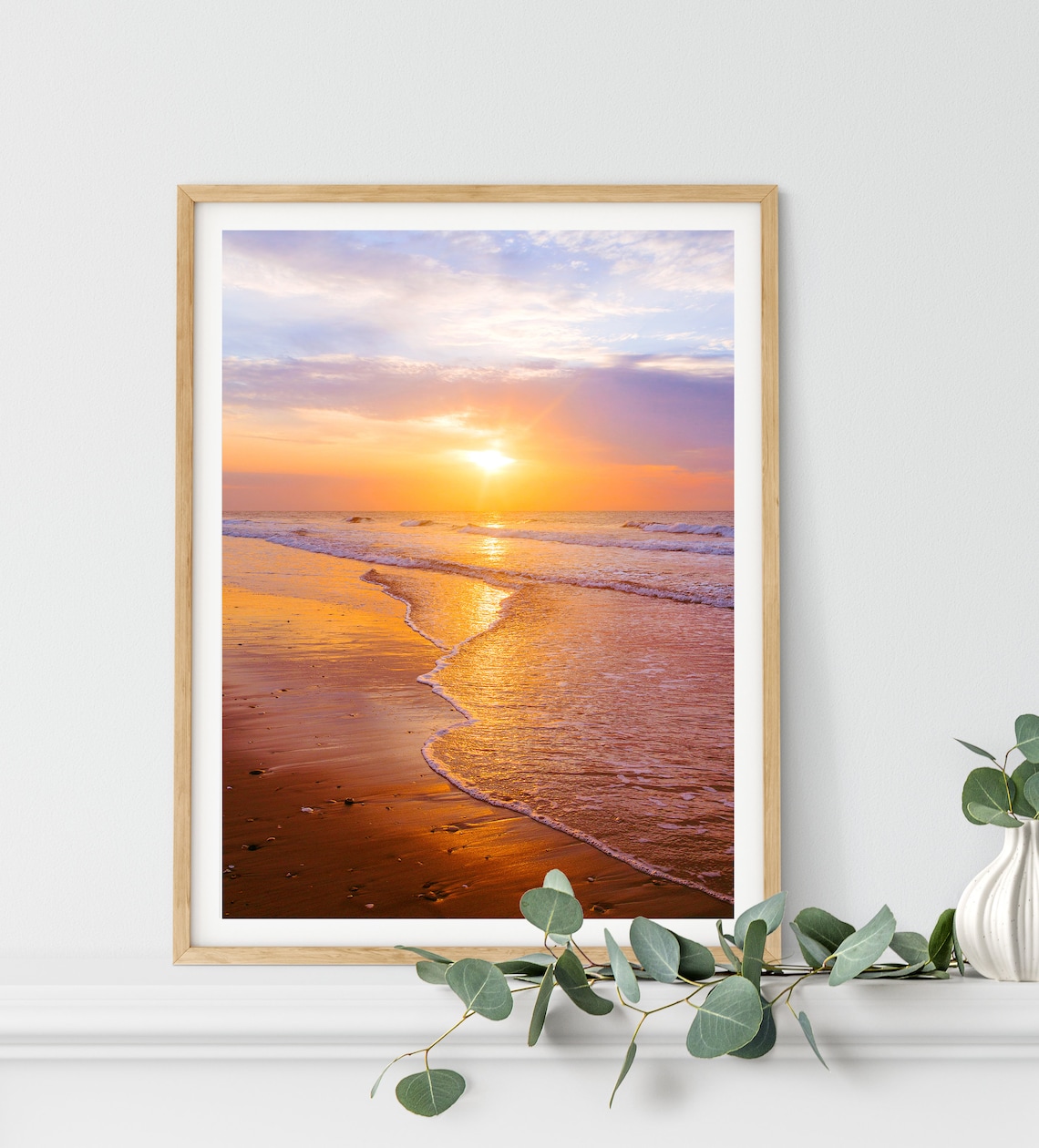 Colorful Beach Print Sunset Beach Photography Sunrise Ocean | Etsy