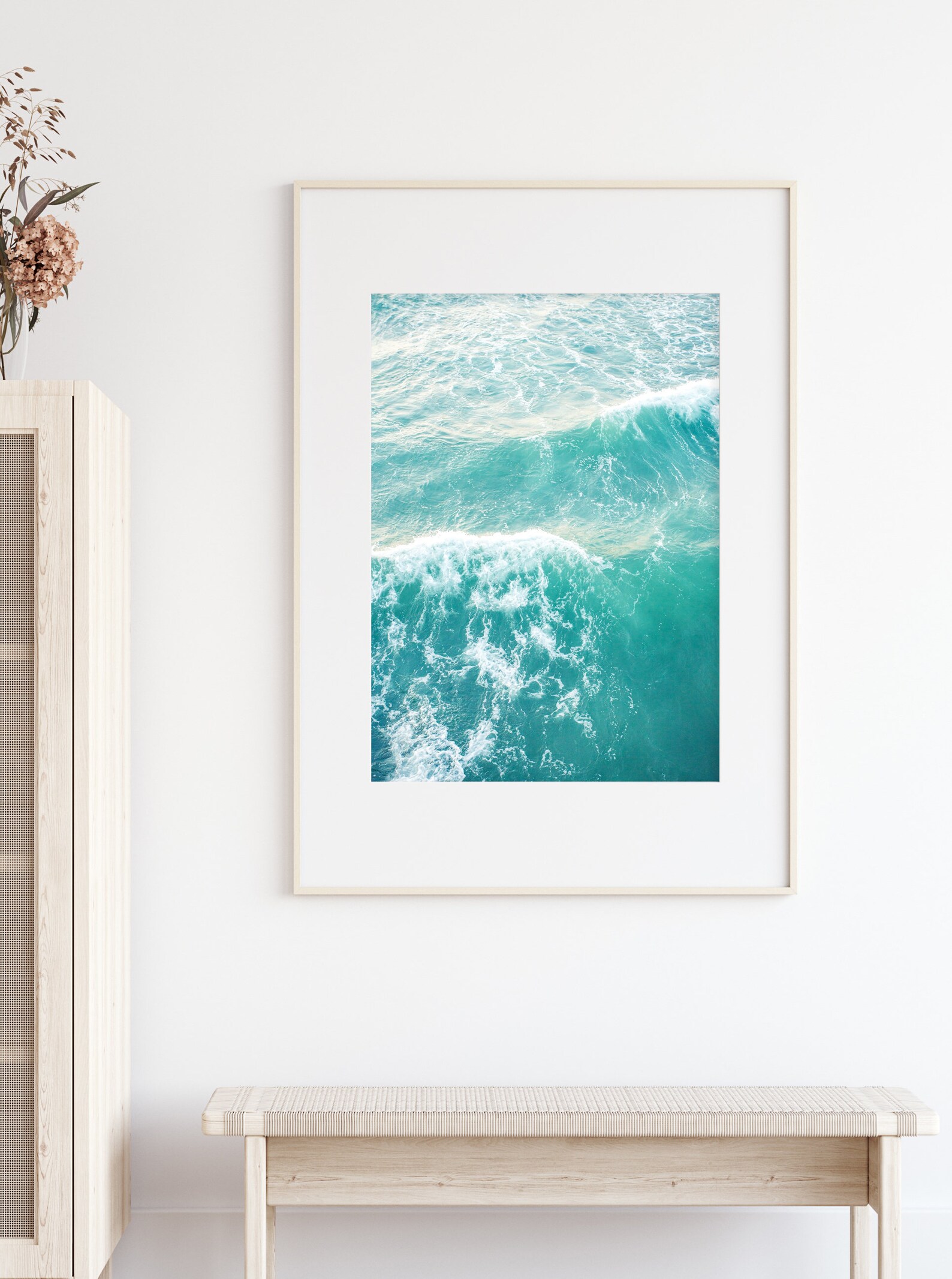 Aerial Beach Photography Large Scale Ocean Art Print | Etsy