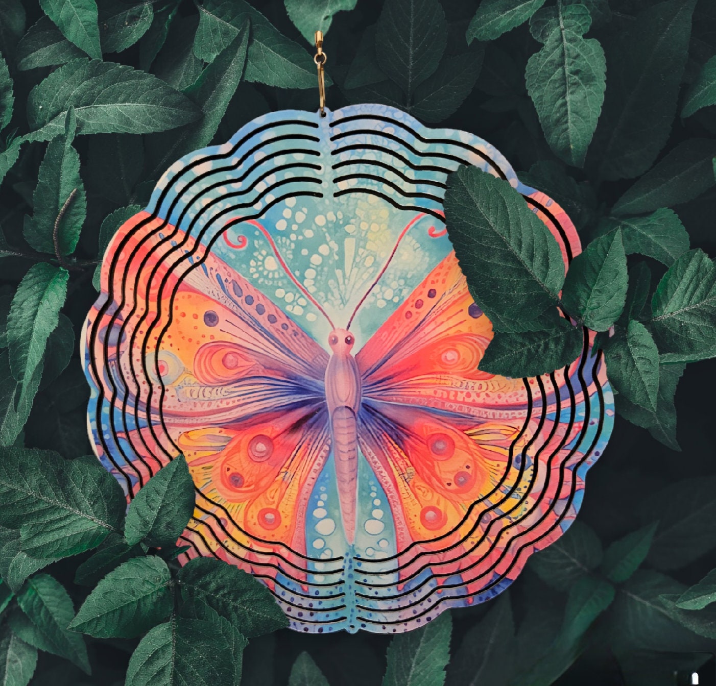 Colorful Round Wind Spinners - Etsy