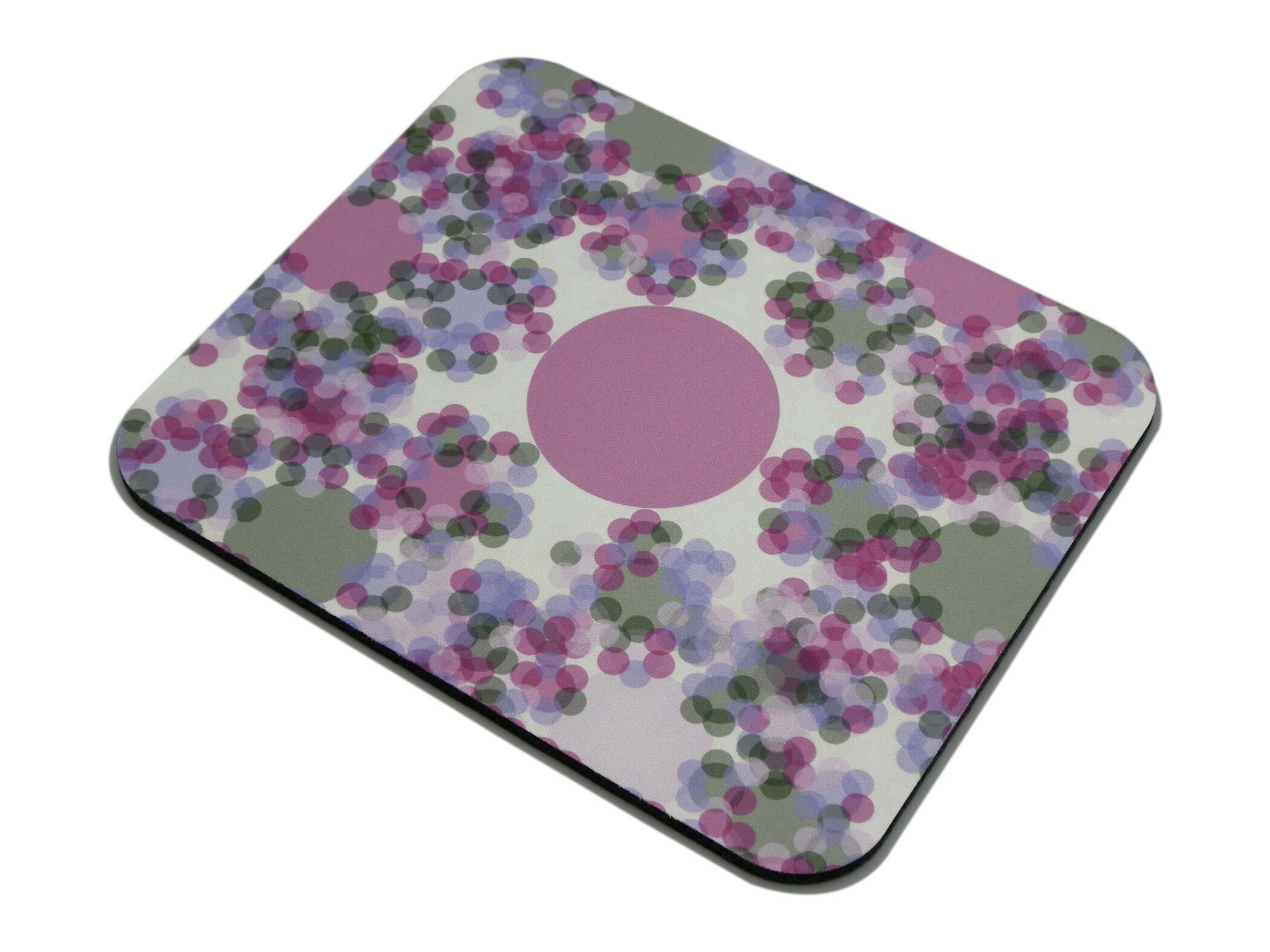 Unique Customized Mouse Pad Circles Around Circles Floral Pattern - Etsy.de