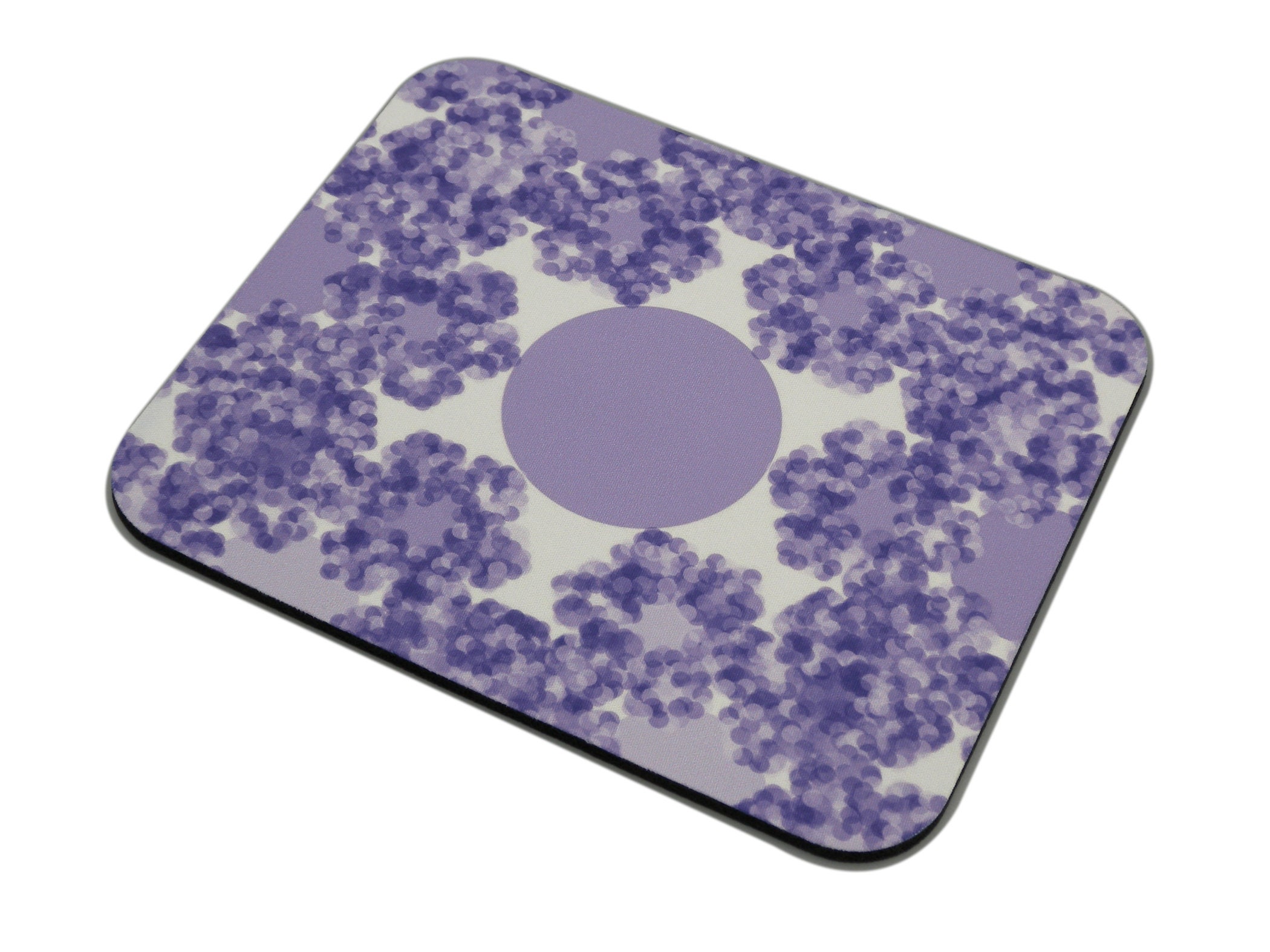 Unique Customized Mouse Pad Circles Around Circles Floral Pattern ...