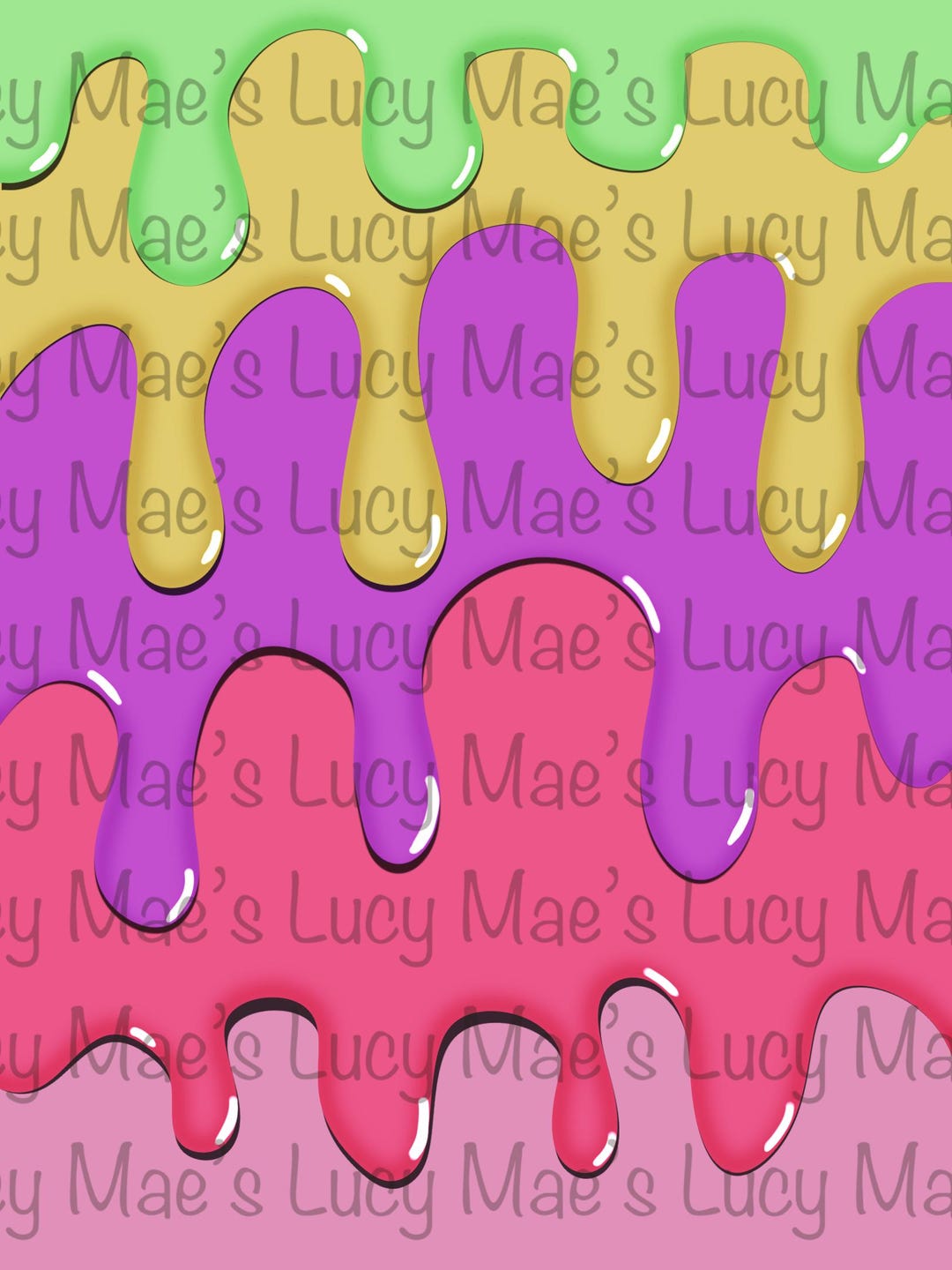 Groovy Bright Drip Background - Etsy