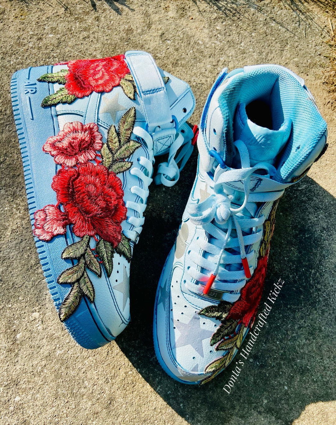 Blue Dream AF1 High Top - Etsy