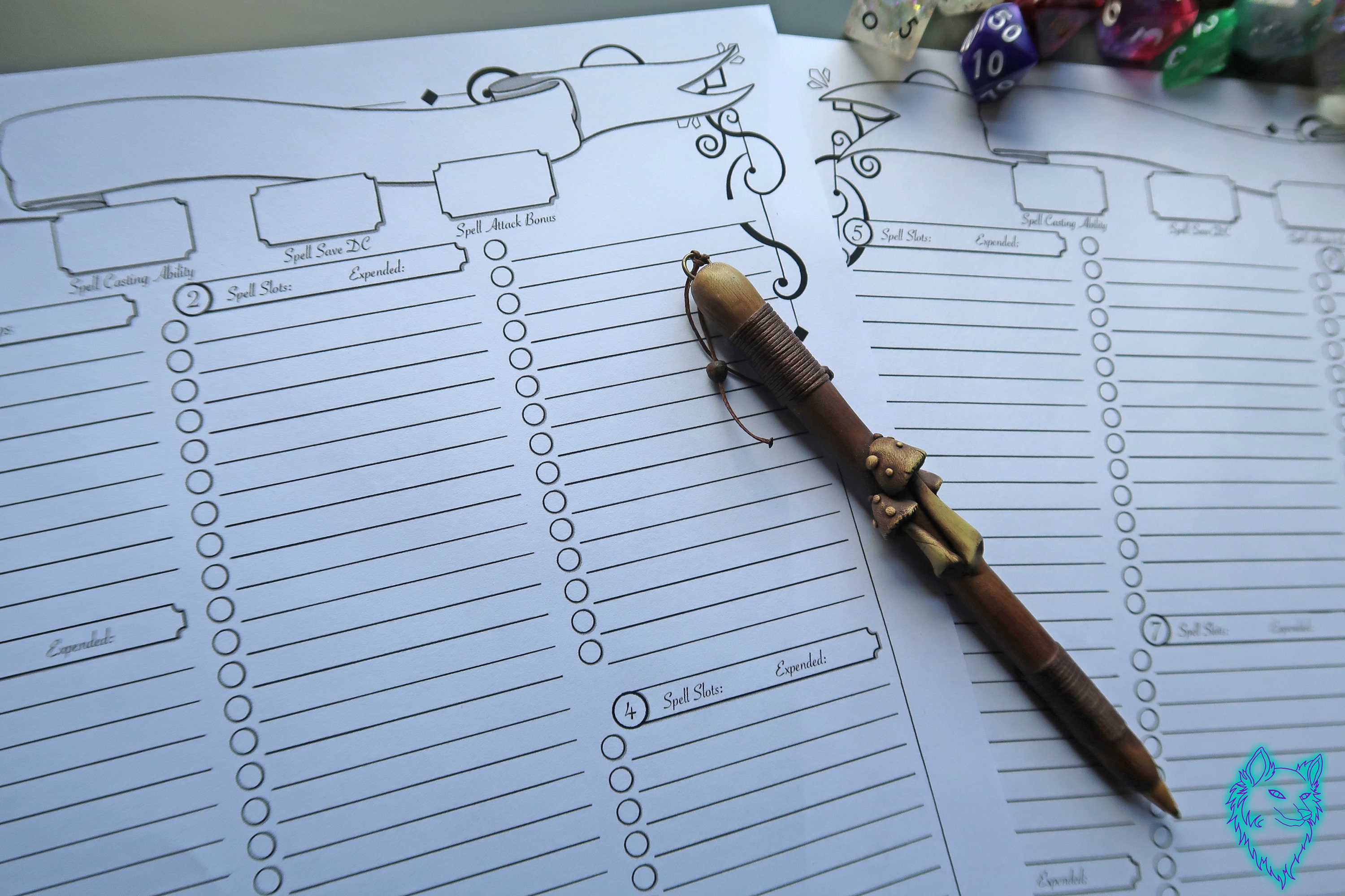 Dnd 5E Extended Spell Sheet - Etsy