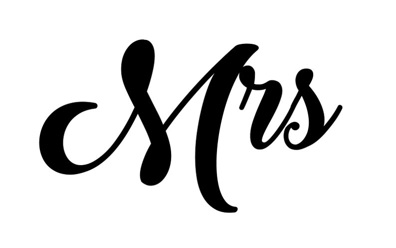 SVG - Mr & Mrs - Etsy