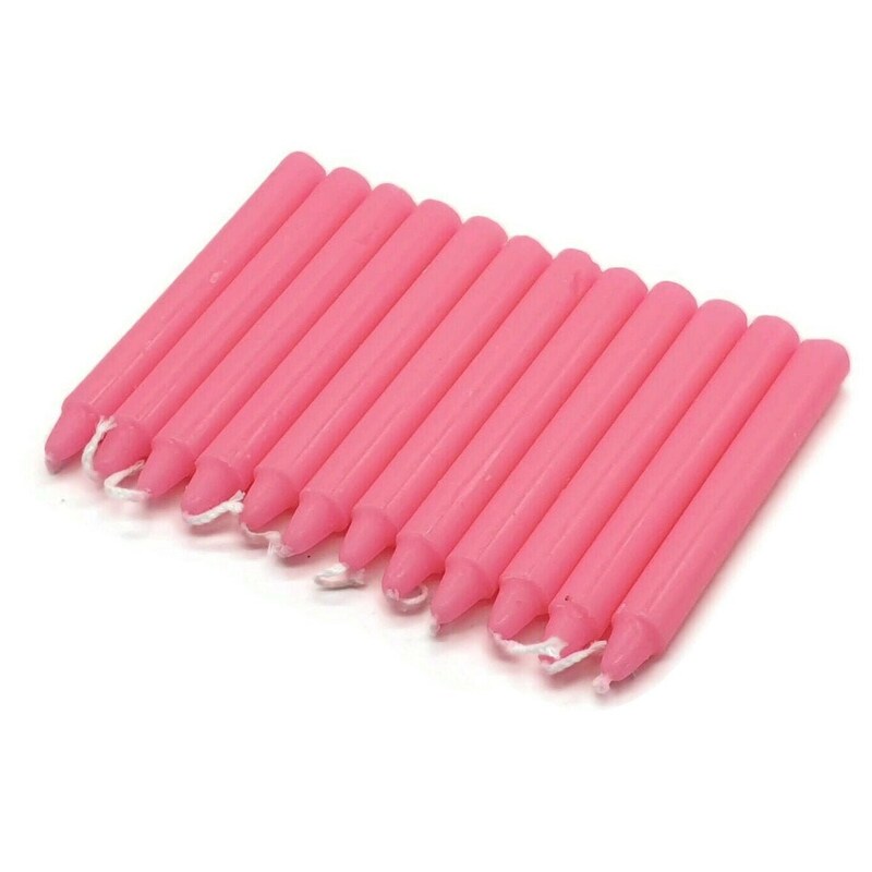 Pink Candle - Etsy