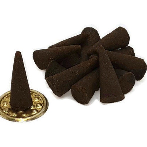 Tulsi Basil Incense Cones 15 Cone Incense Packet Calming | Etsy