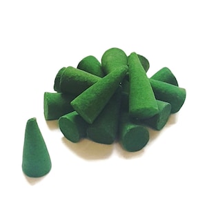 Tulsi Basil Incense Cones 15 Cone Incense Packet Calming | Etsy