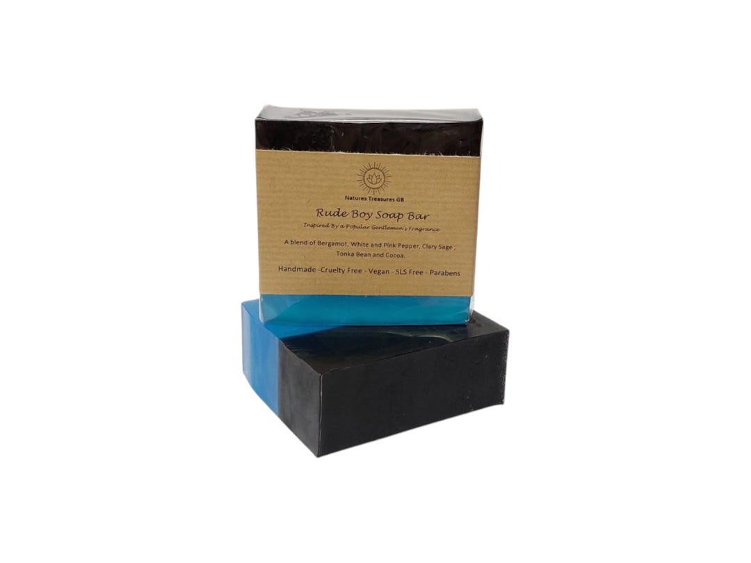 Rude Boy Scented Soap Bar Slice – Inspired by Bad Boy Eau De Parfum ...