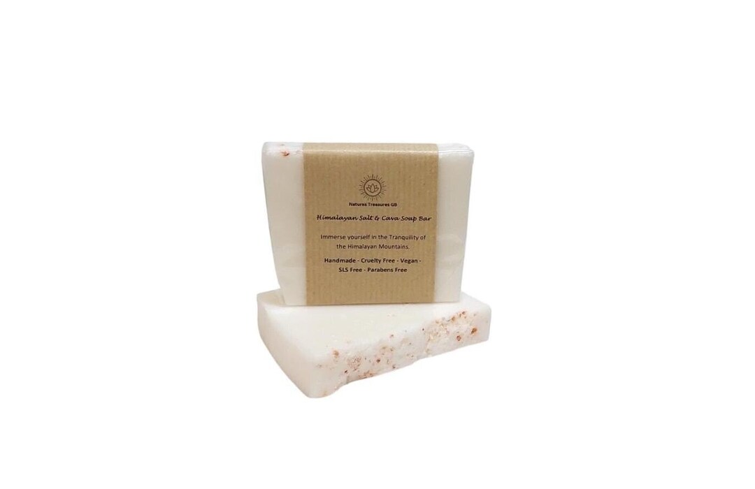 Himalayan Salt & Cava Soap Bar Slice – Subtle Sparkling Champagne Scent ...