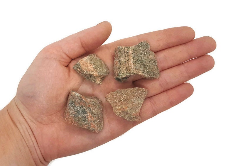 Natural Raw Unakite Jasper Epidote Crystal Mineral - Etsy UK