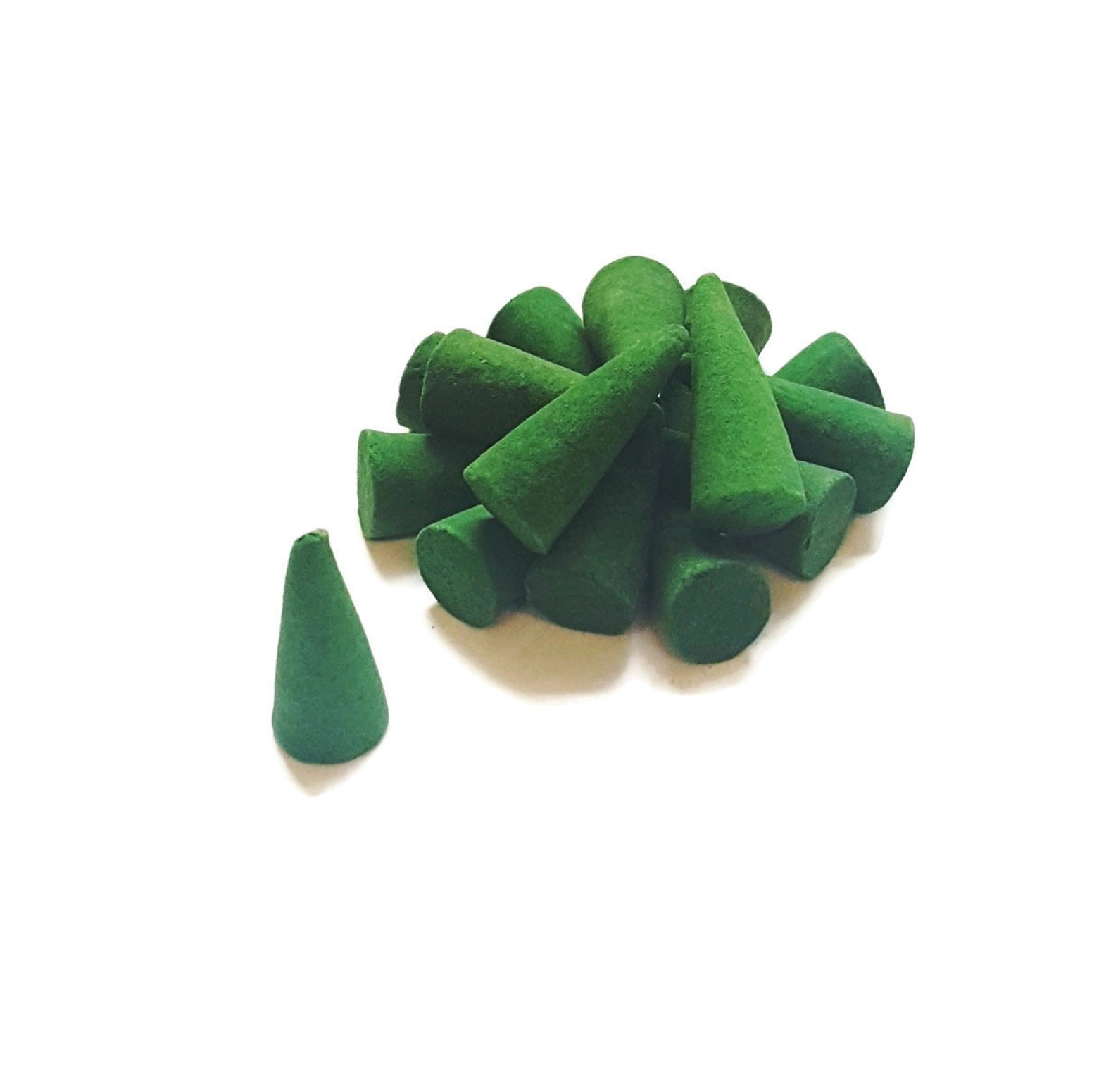 Tulsi Basil Incense Cones 15 Cone Incense Packet Calming - Etsy