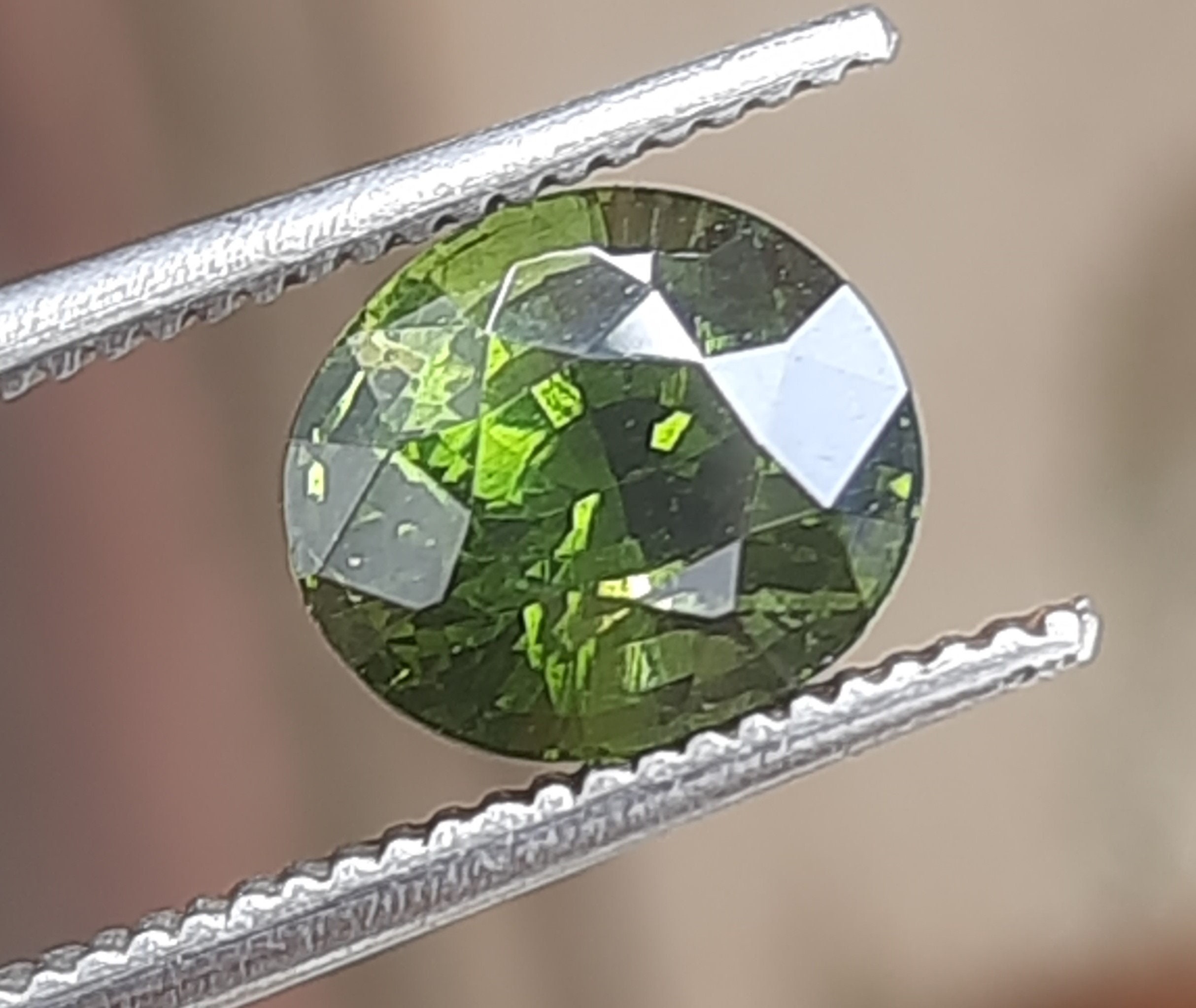 NEW 2.15 Ct Natural Green Zircon Oval Shape UNTREATED Eye Clean ...