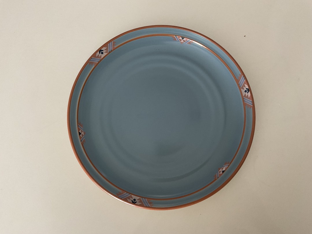 Noritake Blue Adobe Stoneware 10 Inch Dinner Plate Set of 10 - Etsy
