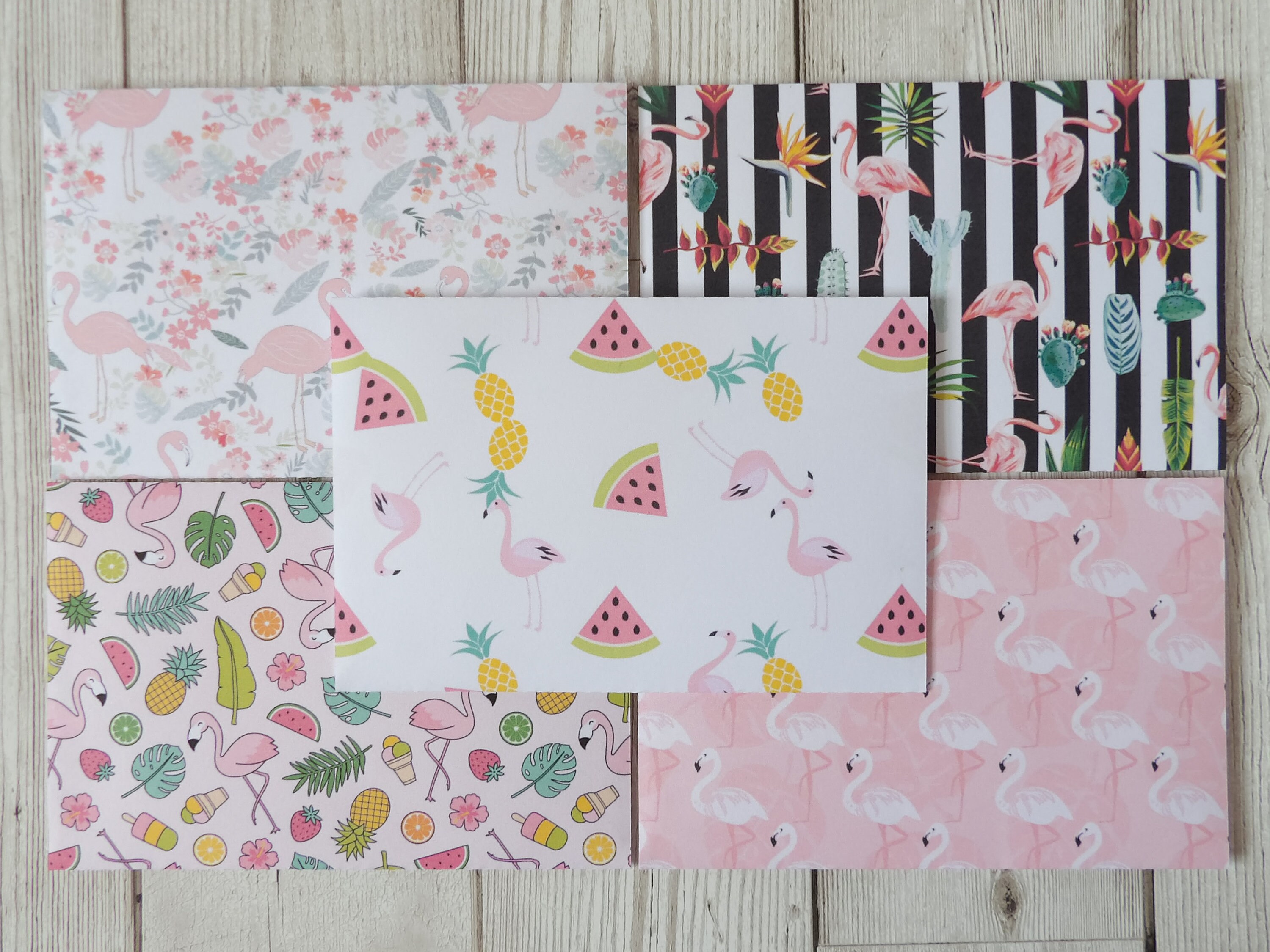 Flamingo Money Envelopes Pack of 5 - Etsy.de