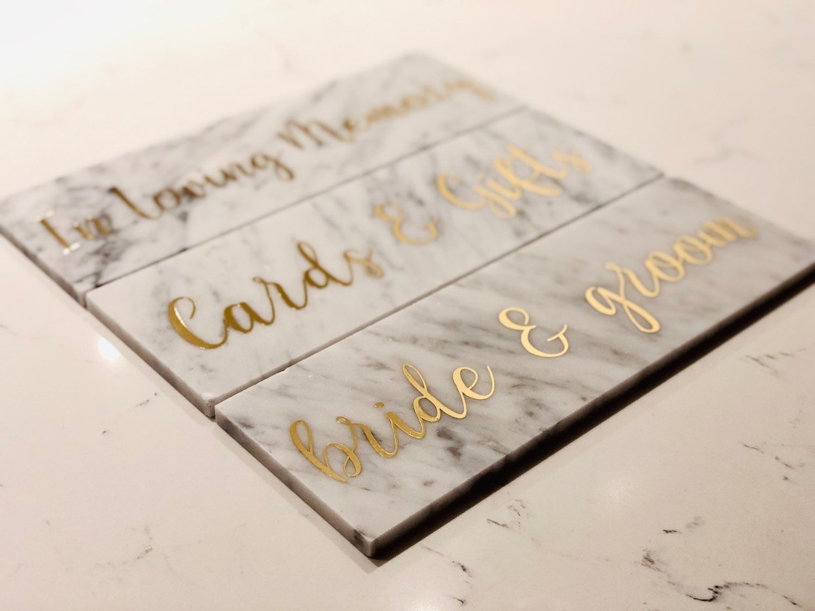 Cards & Gifts Marble Sign / Wedding Sign - Etsy